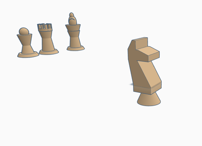 How to Make a 3D Printable Chess Set With Autodesk Tinkercad : 19 Steps ...