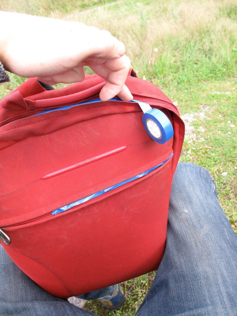 Turning a Beat Up Backpack to Design Object : 7 Steps - Instructables