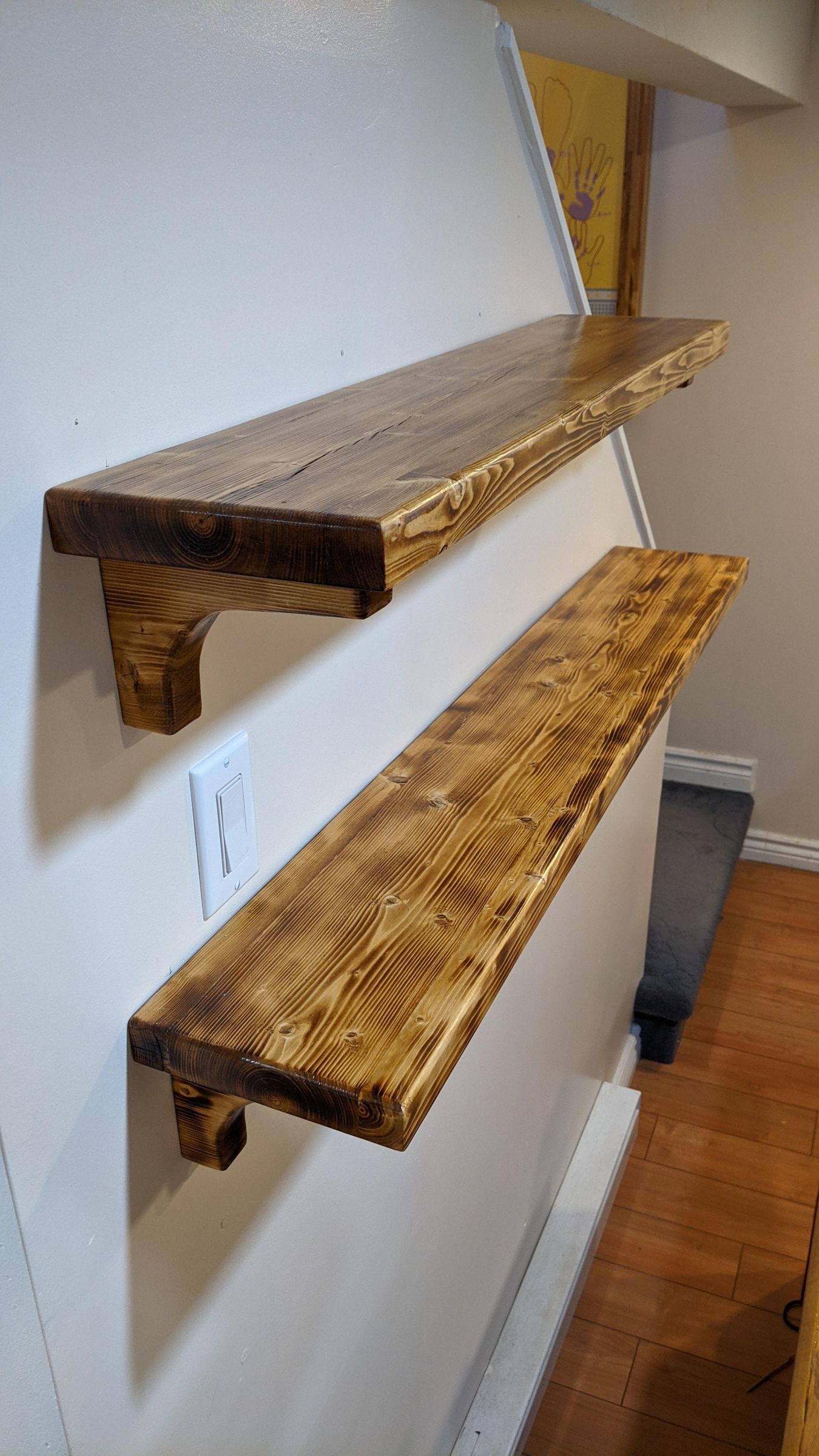 Chunky Shelves Out of a Single 2x6 : 4 Steps (with Pictures ...