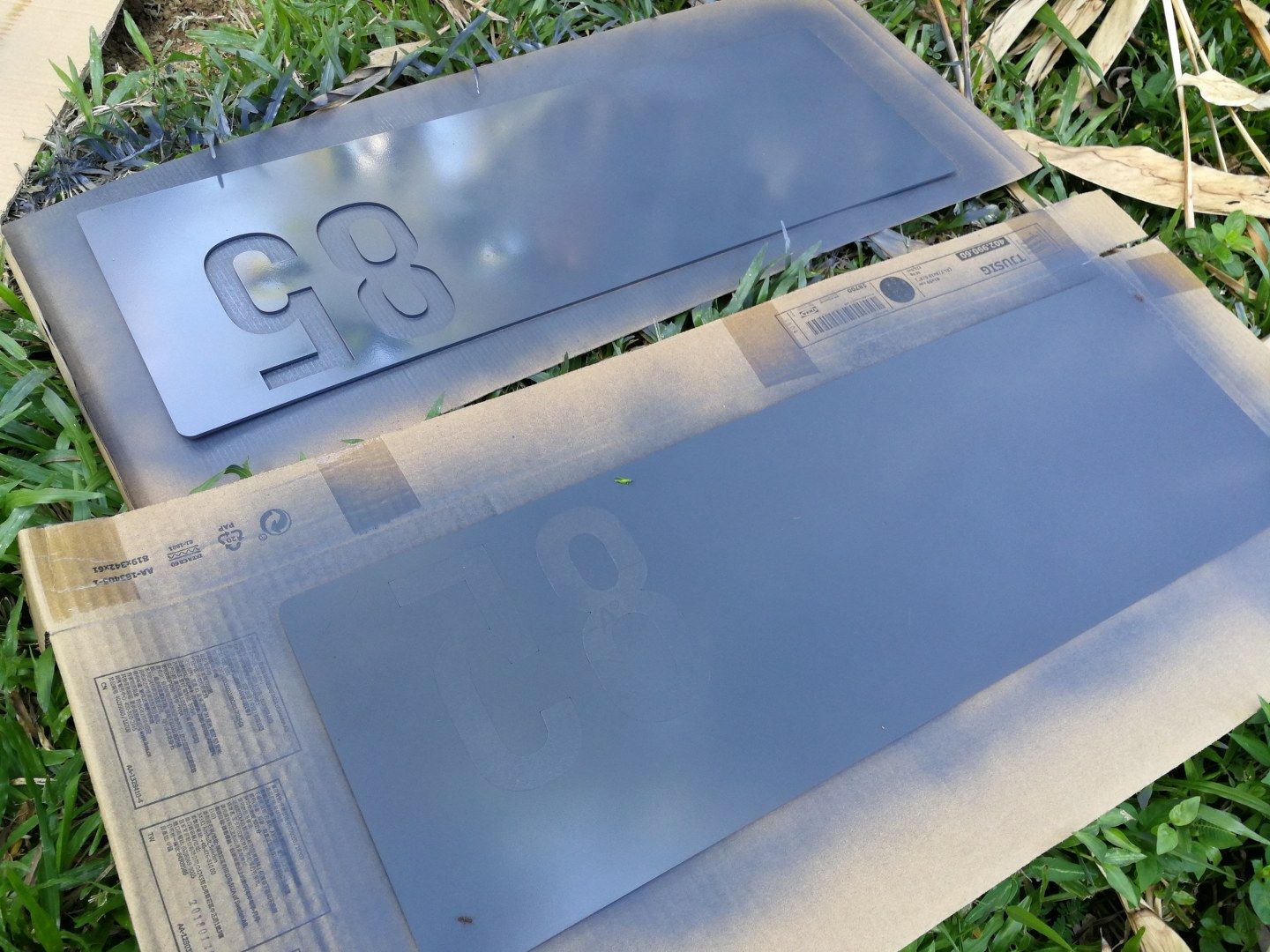 Gate Upgrade With Hardwood Slats and Cut-out House Numbers : 11 Steps ...