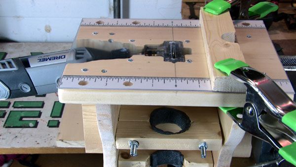 Mini-Tablesaw / Router / Shaper for Dremel Rotary Tool : 10 Steps (with ...