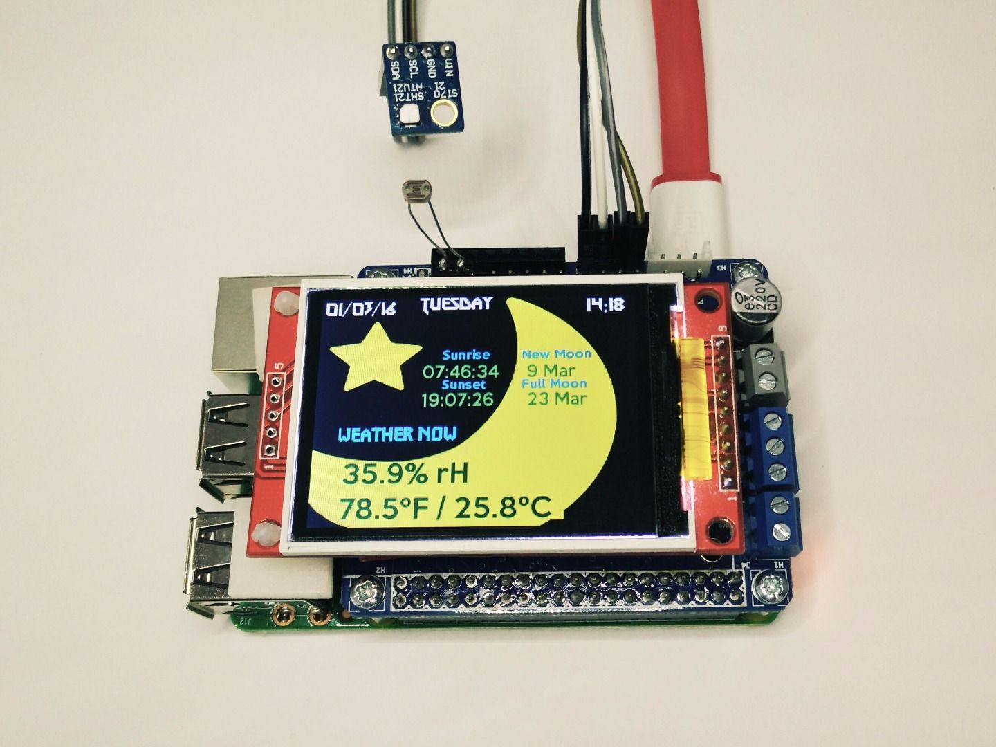 Raspberry PI Weather Station - Instructables