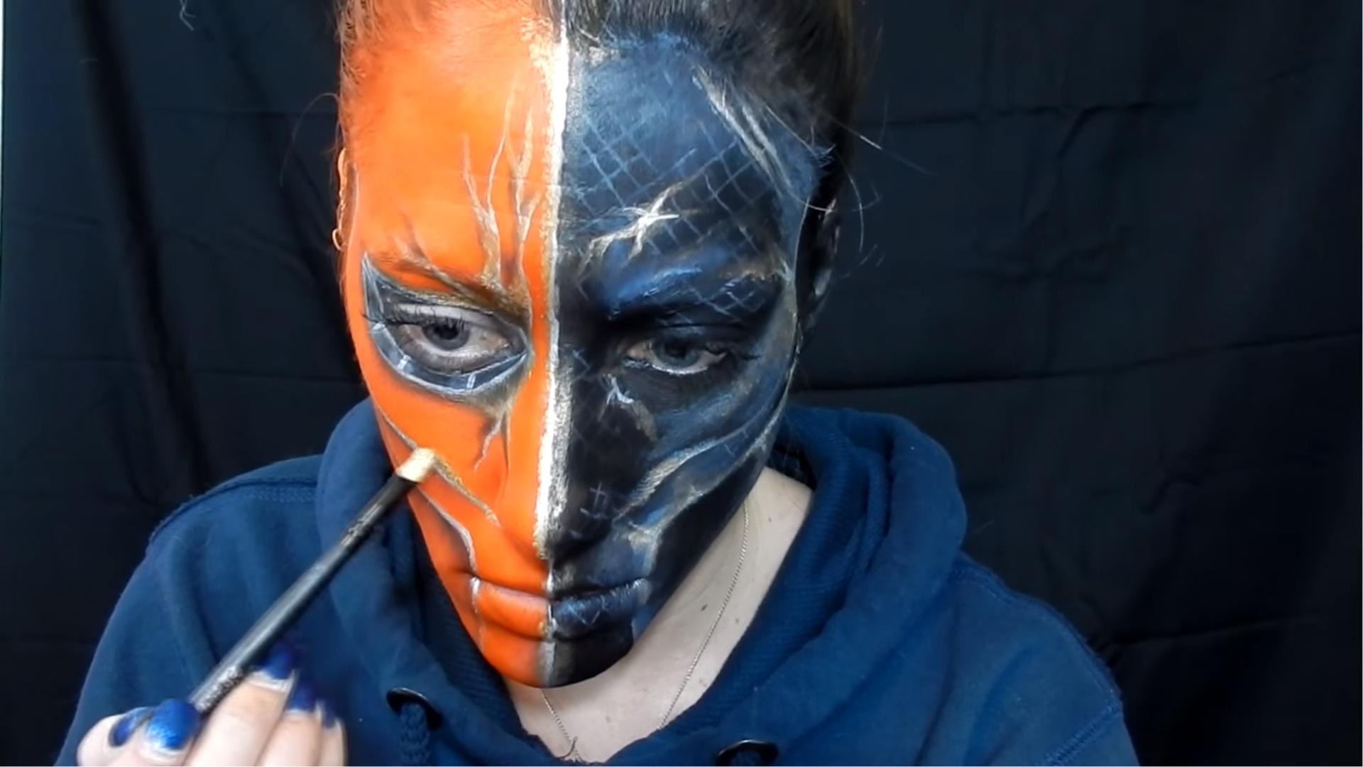 Deathstroke Face Paint! : 17 Steps (with Pictures) - Instructables