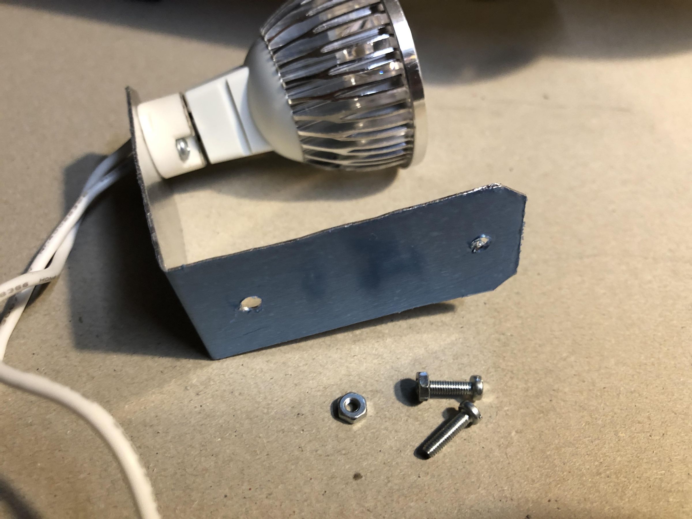 Plastic Pipe Lamp - LED 12V 4W - ("Drainpipe Lamp") : 9 Steps (with ...