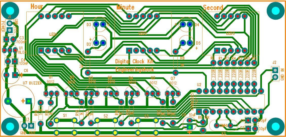 How to Make a Digital Clock Kit Based on Atmel : 3 Steps - Instructables