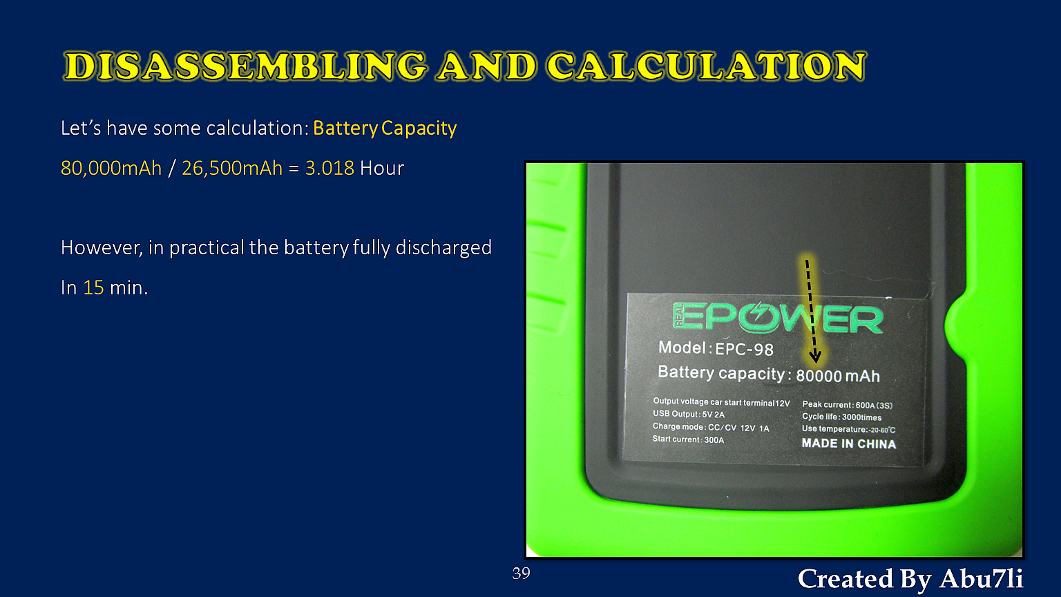 Battery Capacity Test - Instructables