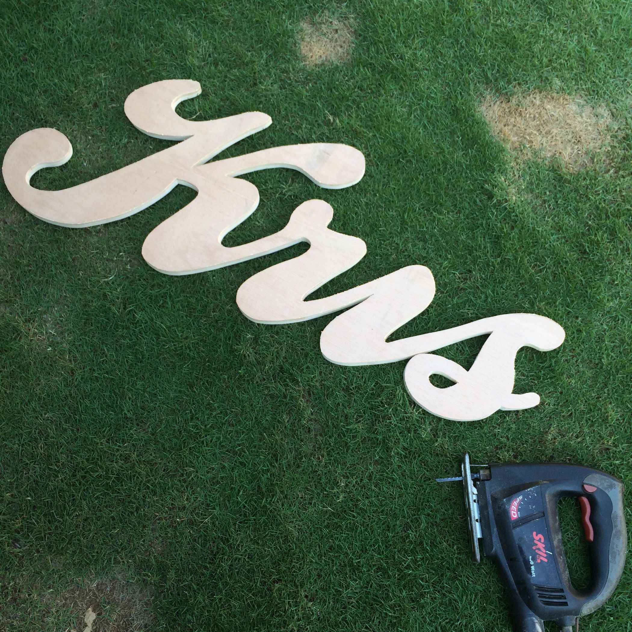 Plywood Letters : 5 Steps (with Pictures) - Instructables