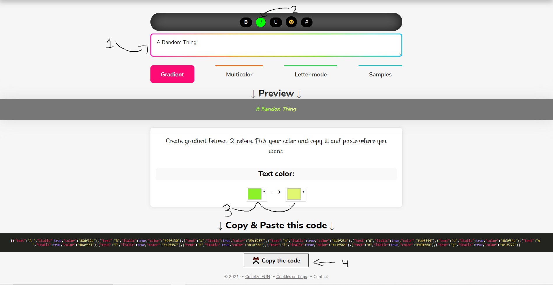 Minecraft Item Name Gradient! : 8 Steps - Instructables