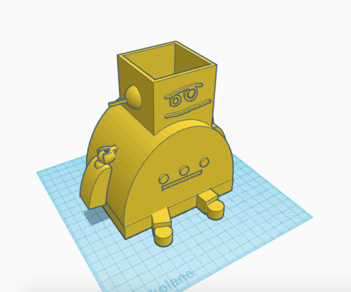 Bot Pot With Drainage Plate and Movable Arms! : 13 Steps - Instructables