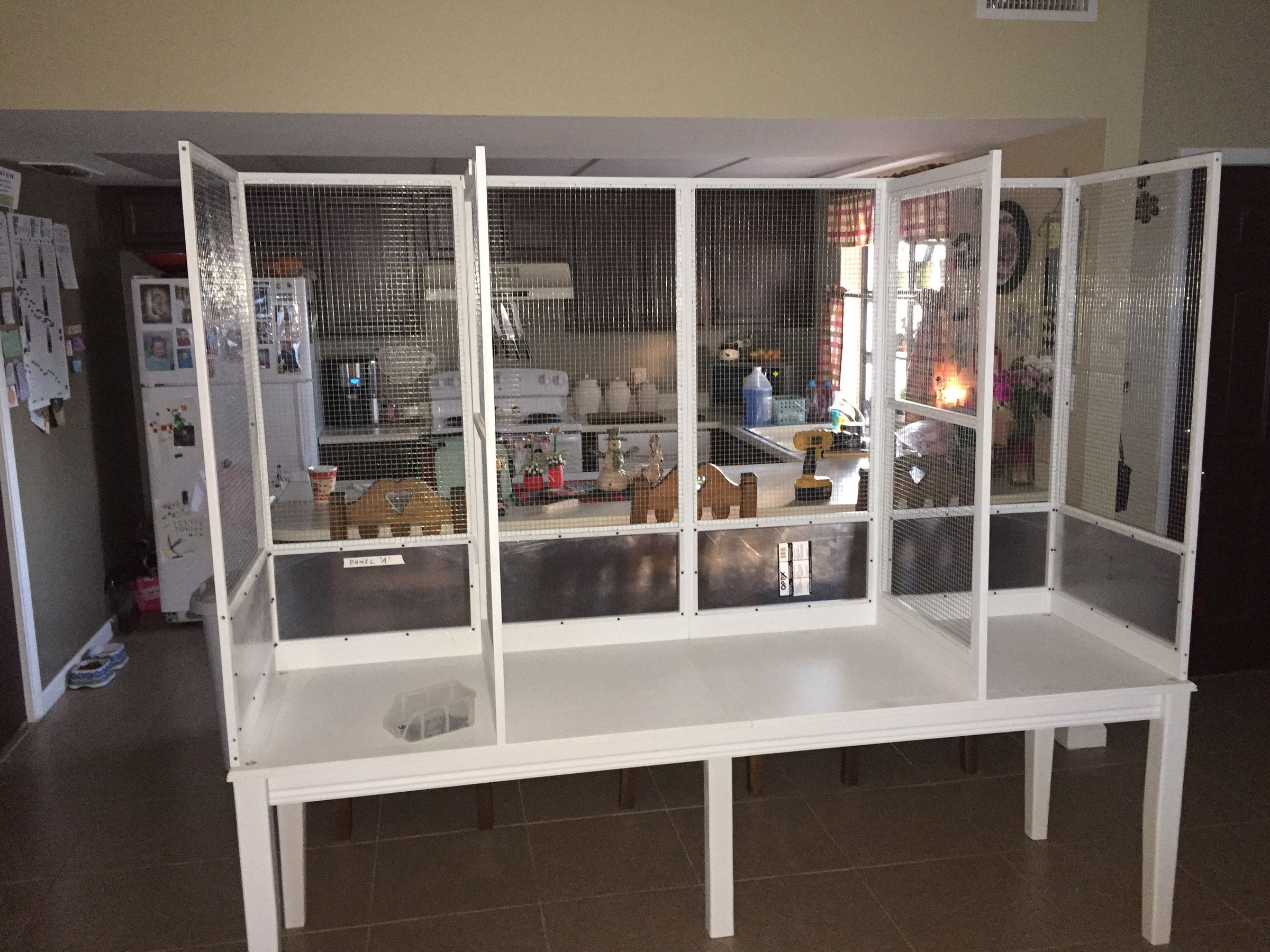 Linda's Flight Cage : 4 Steps (with Pictures) - Instructables