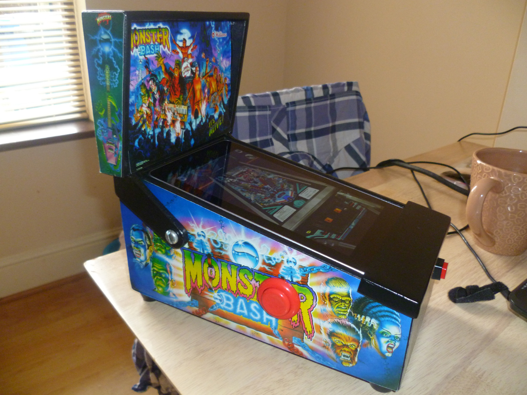 Mini Digital Pinball Cabinet : 9 Steps (with Pictures) - Instructables