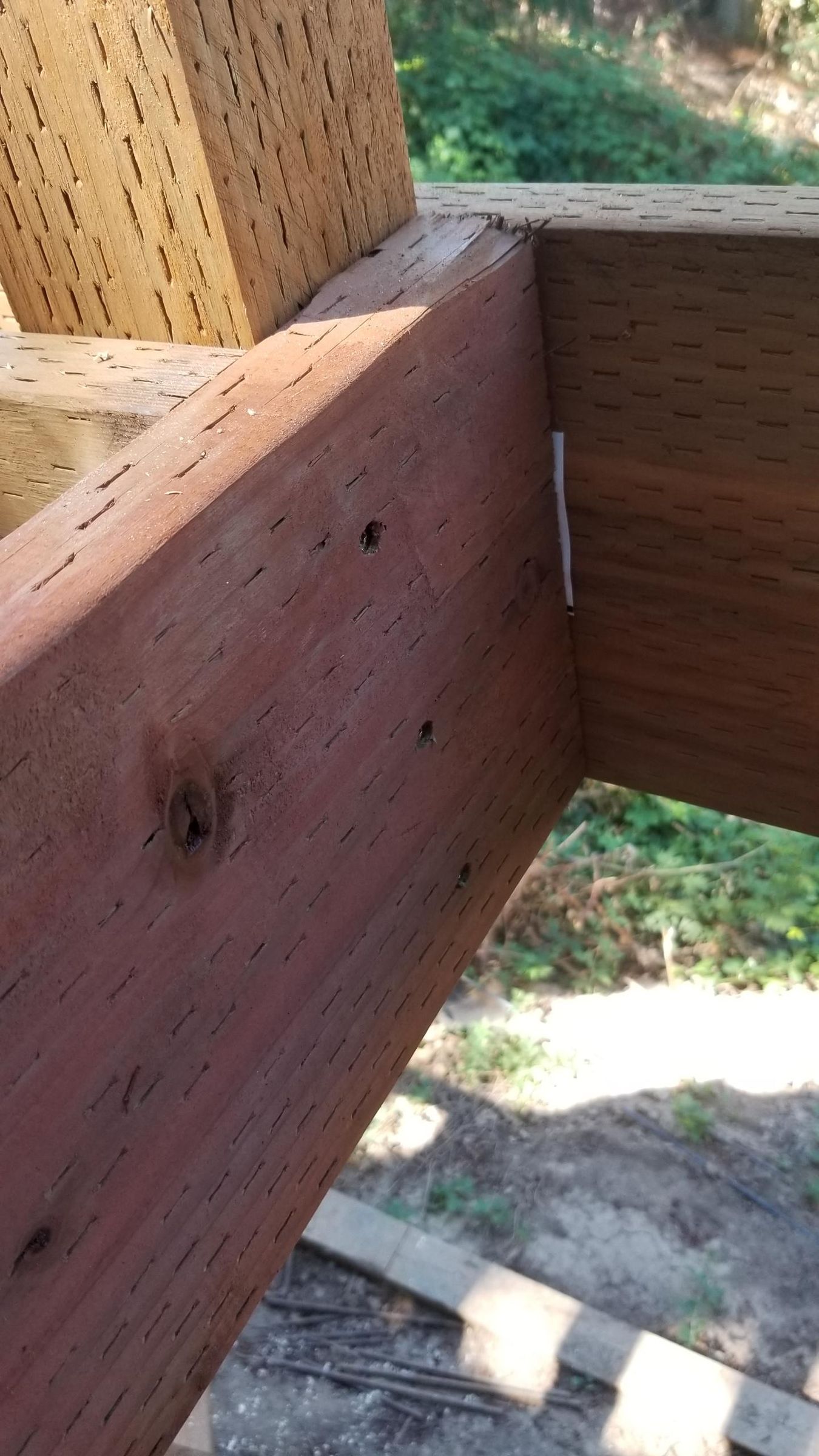 How to Attach Railing Posts to a Deck Frame : 10 Steps (with Pictures ...