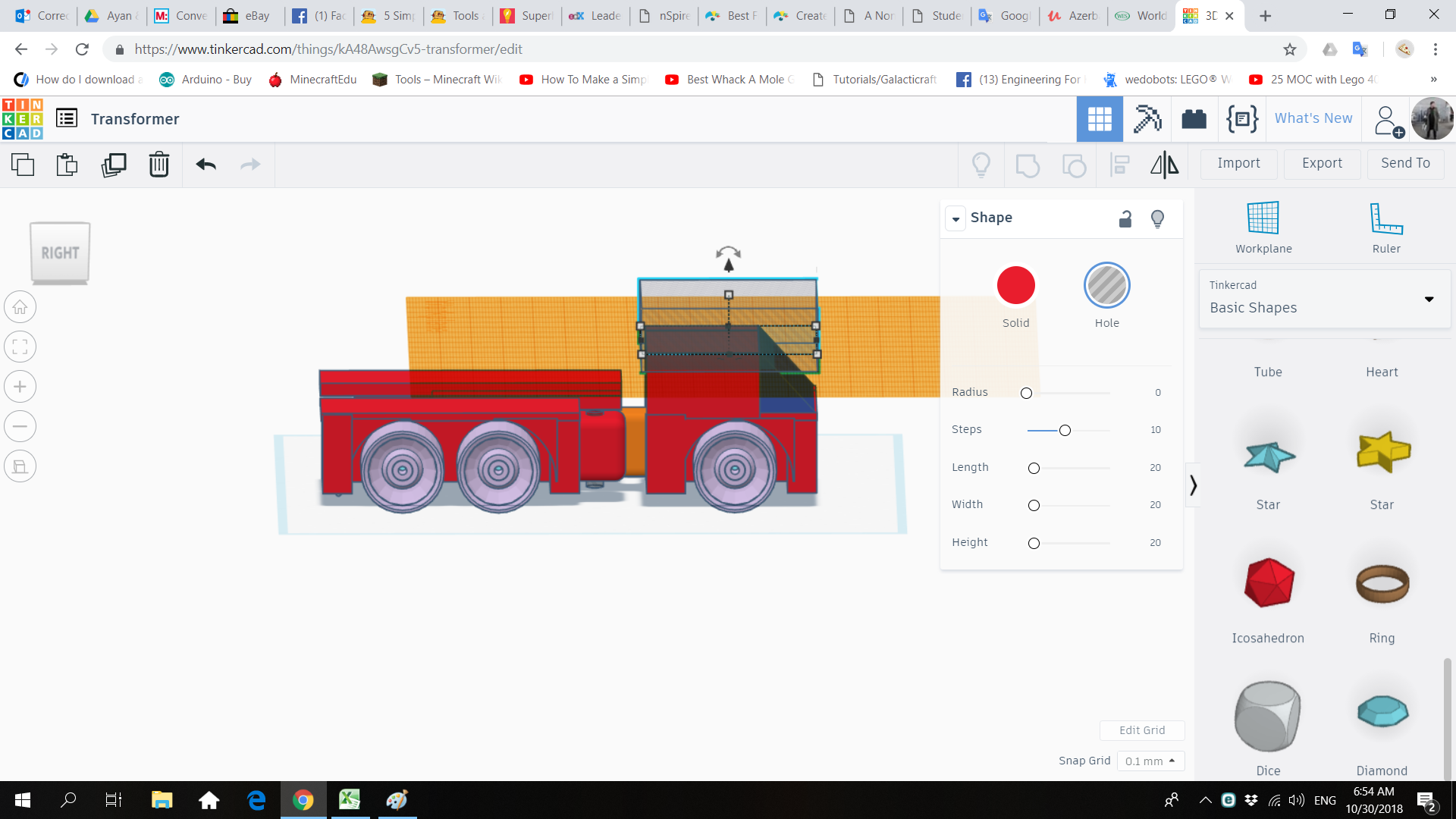 Creating a Transformer With Tinkercad : 15 Steps (with Pictures ...