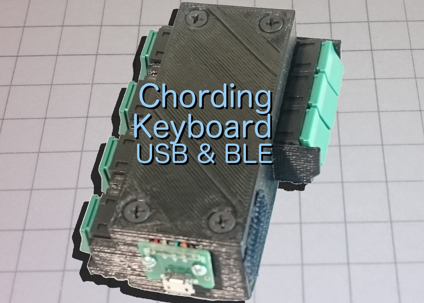 Chording Keyboard BLE and USB : 6 Steps - Instructables