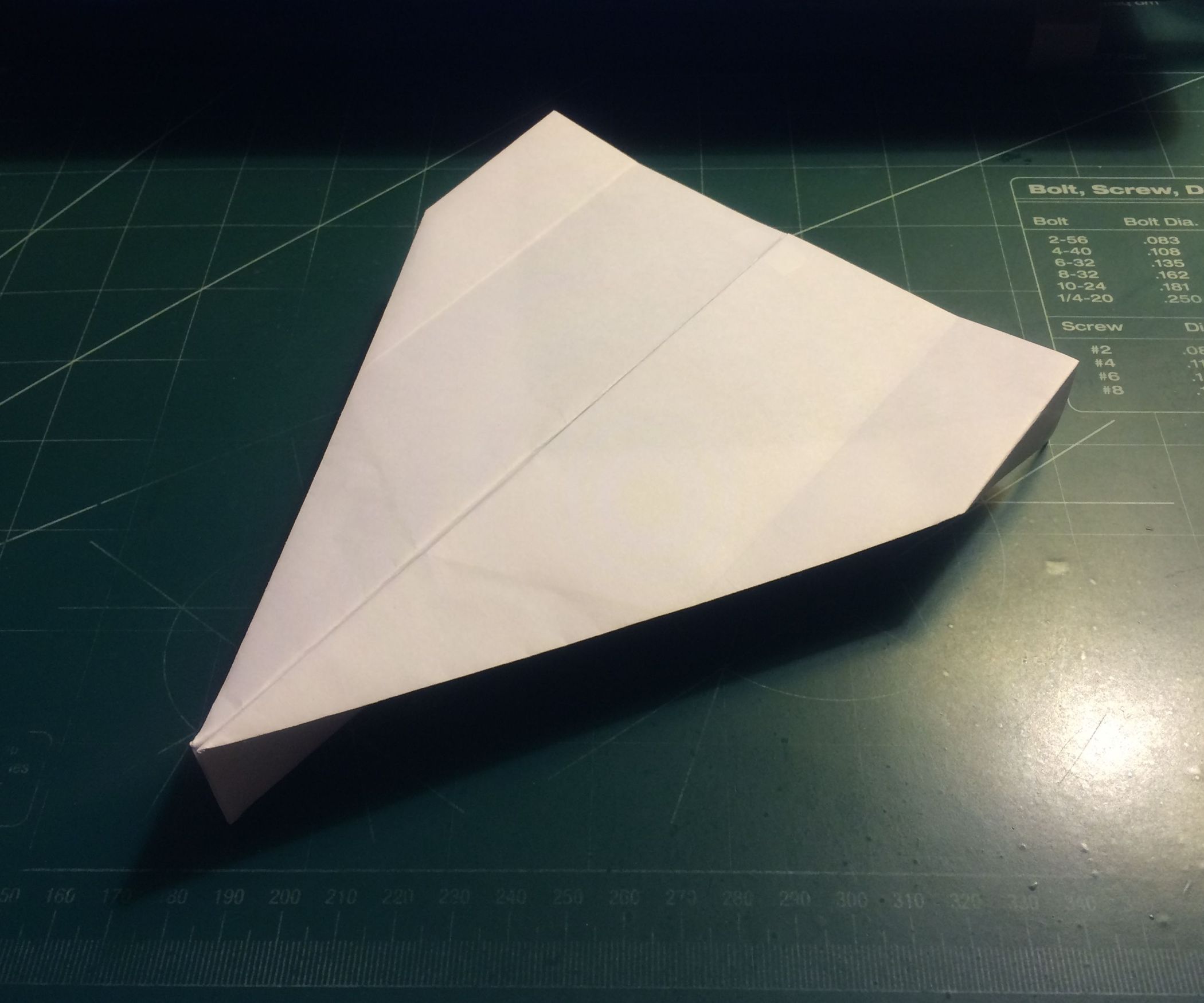 How to Make the SkySwift Paper Airplane : 5 Steps - Instructables