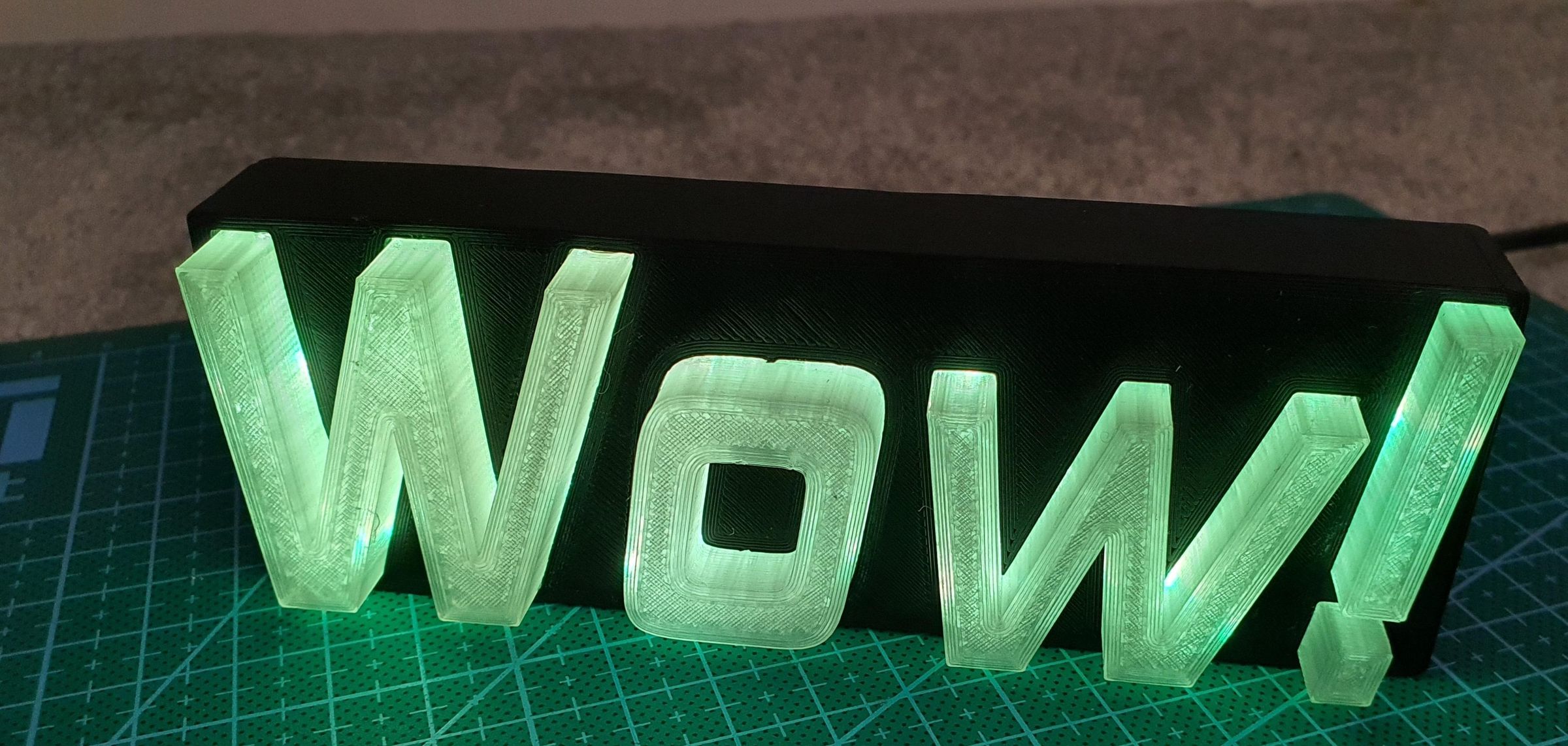 Simple LED WOW! Sign : 3 Steps (with Pictures) - Instructables