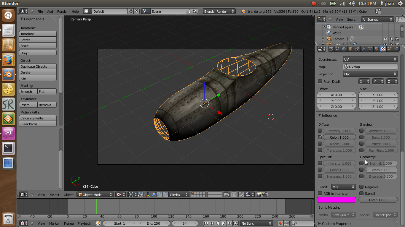 Modelling in Blender: Airplane Part 1 : 8 Steps - Instructables