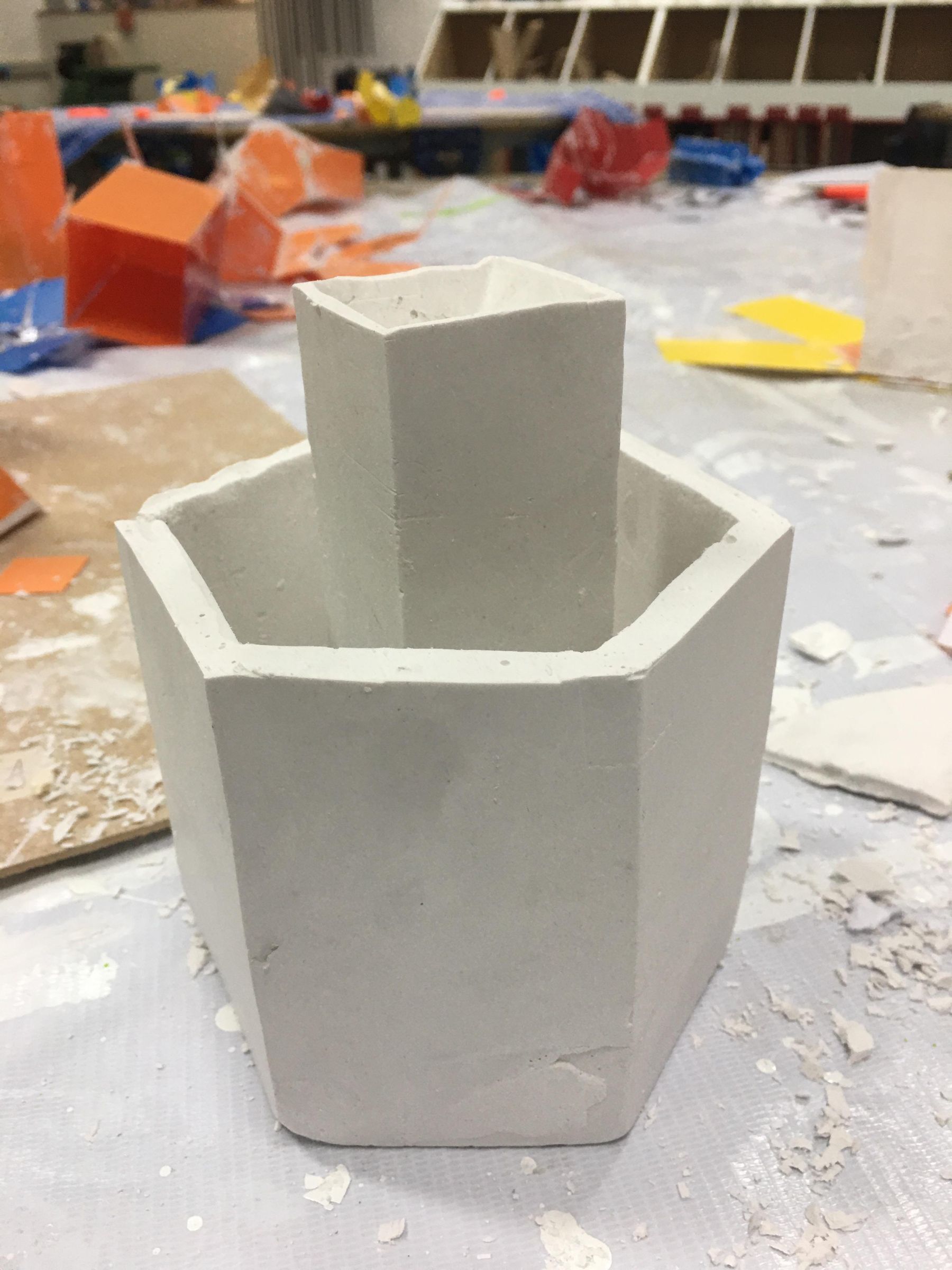 Casting Plaster (Stationary Holder) : 4 Steps - Instructables