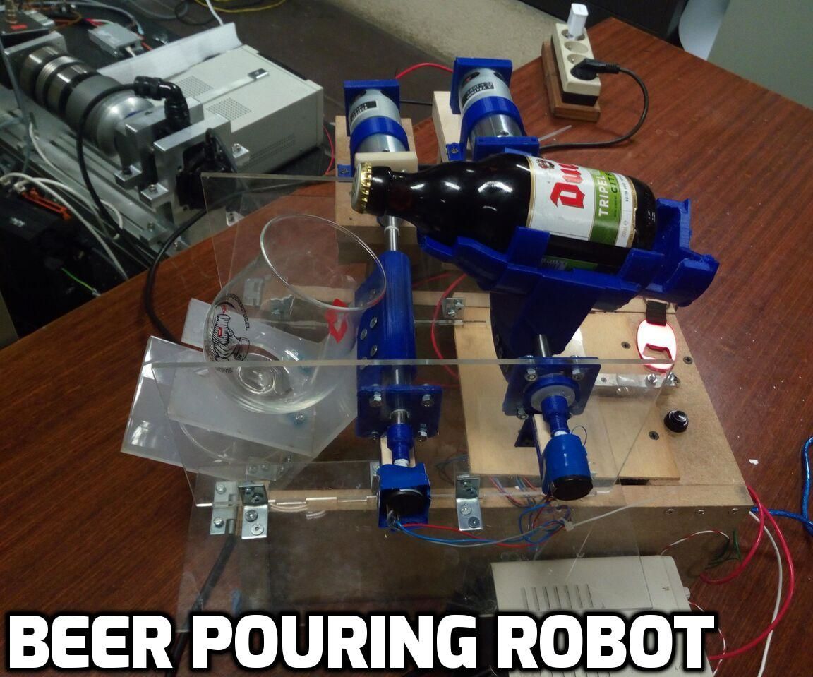 Beer Pouring Robot : 8 Steps (with Pictures) - Instructables