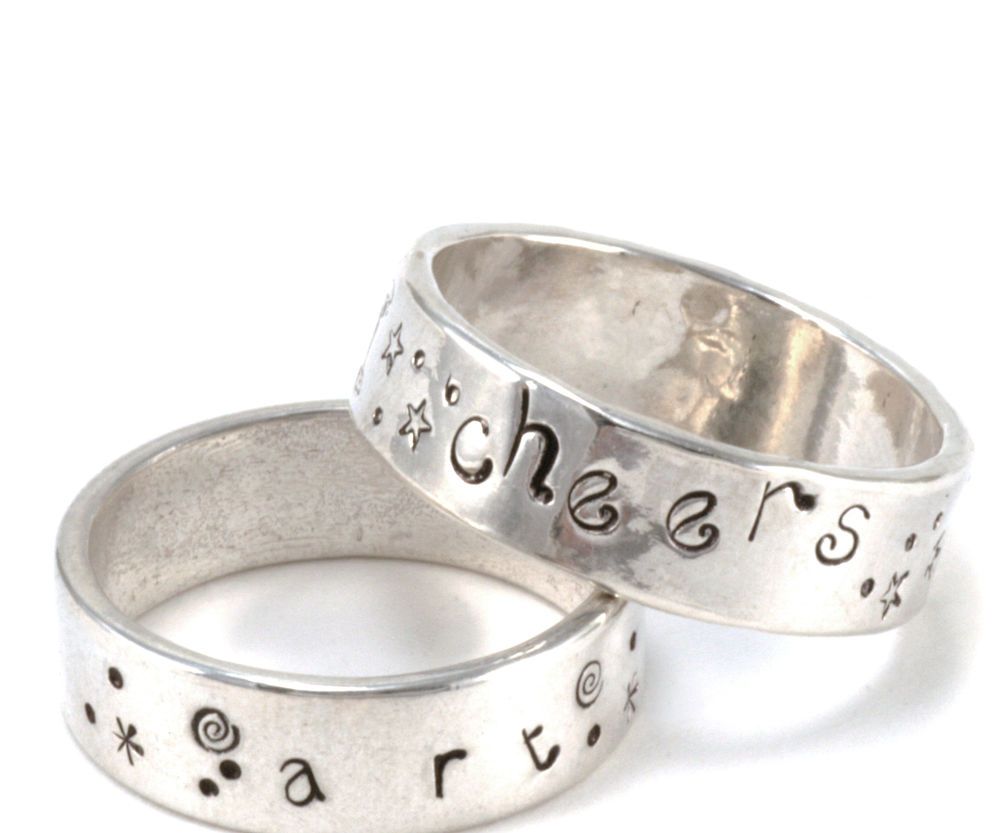 Stamping on Rings With Kate Richbourg at Beaducation - Step by Step ...