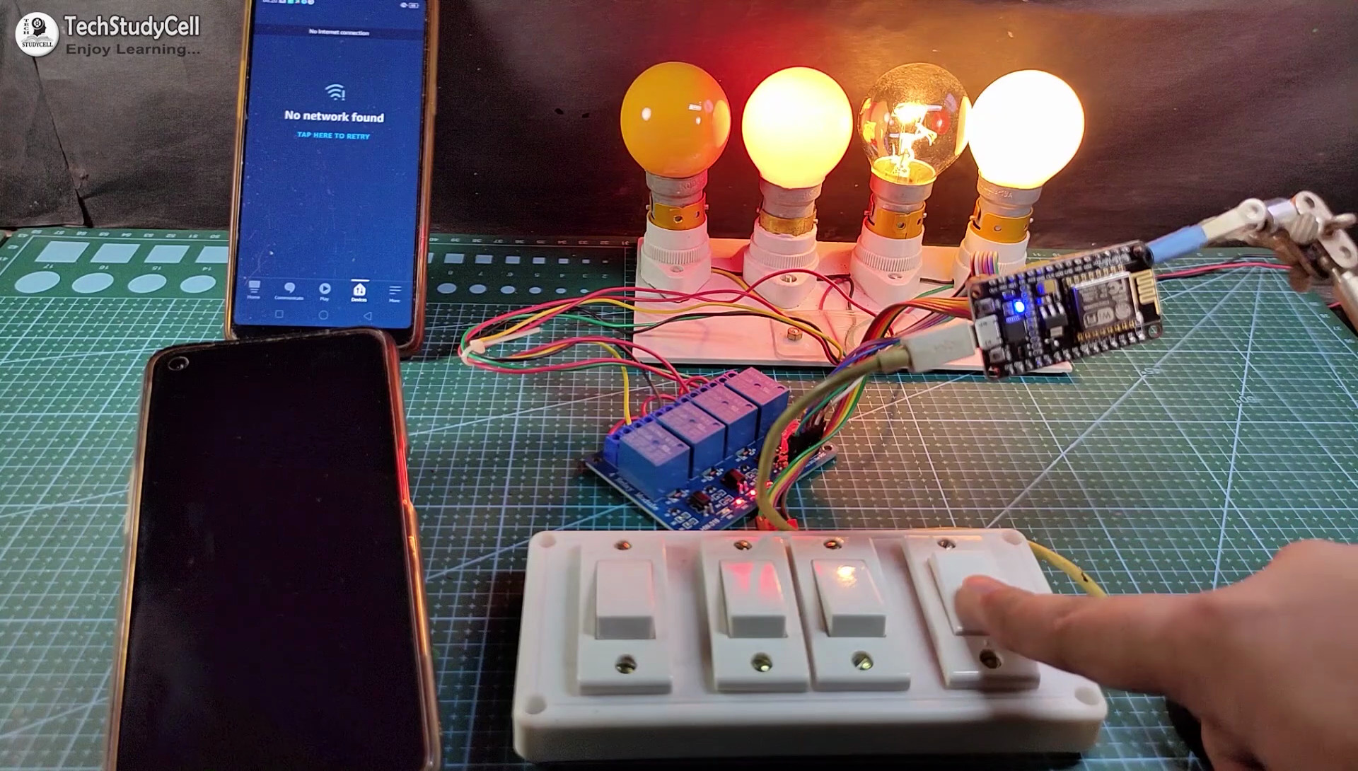 Smart Home With Google Assistant & Alexa Using NodeMCU ESP8266 - IoT Project 2021 : 19 Steps ...