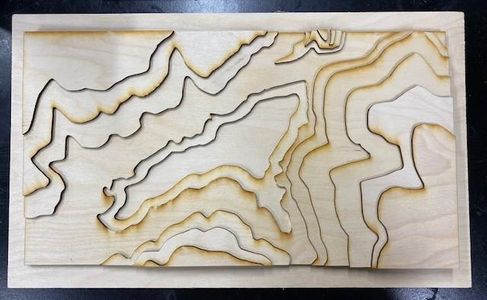 Hume Lake Topographic 3D Map : 5 Steps - Instructables