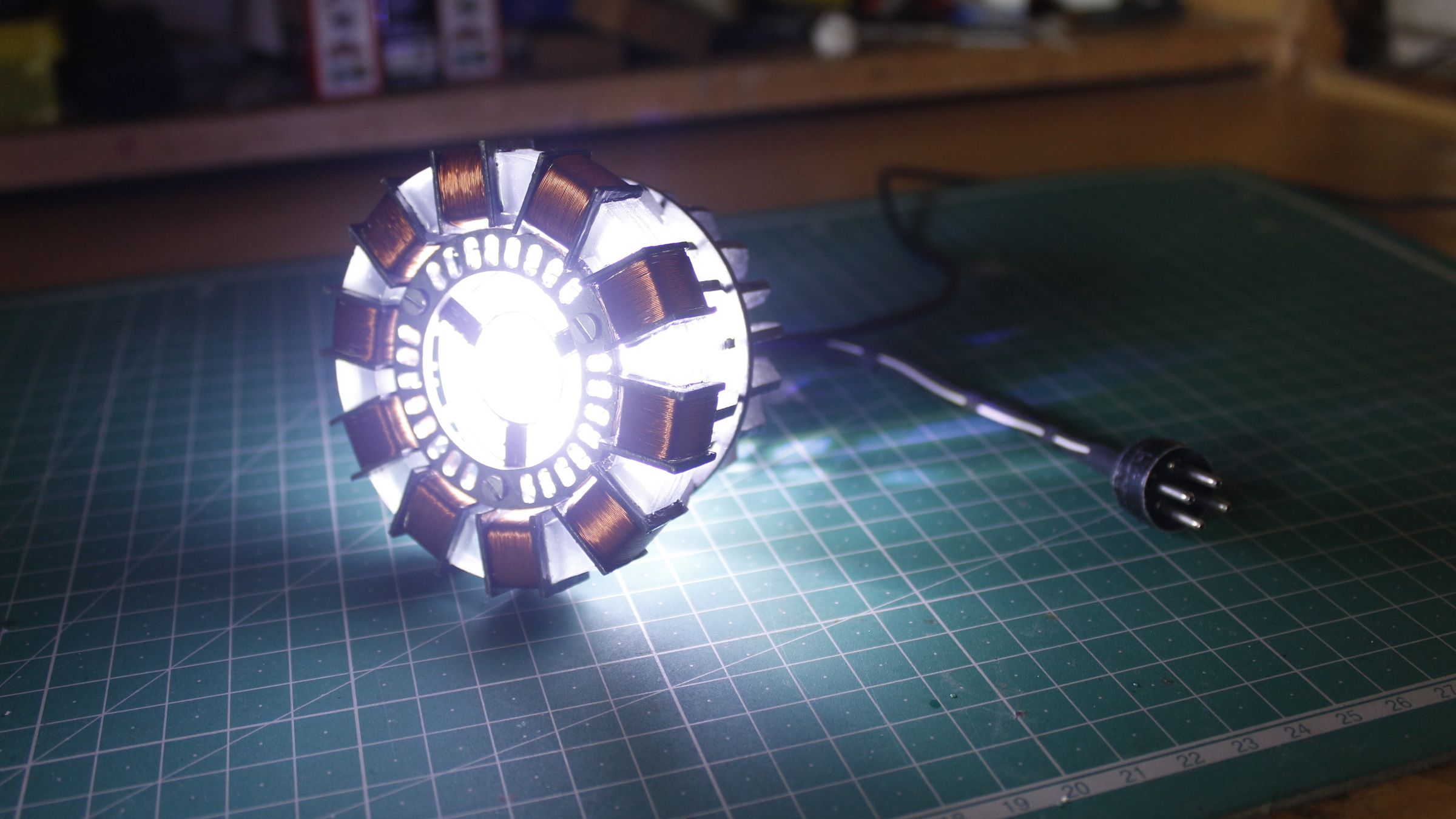 Easy MK1 Arc Reactor Replica (From Iron Man Movie) : 18 Steps (with ...