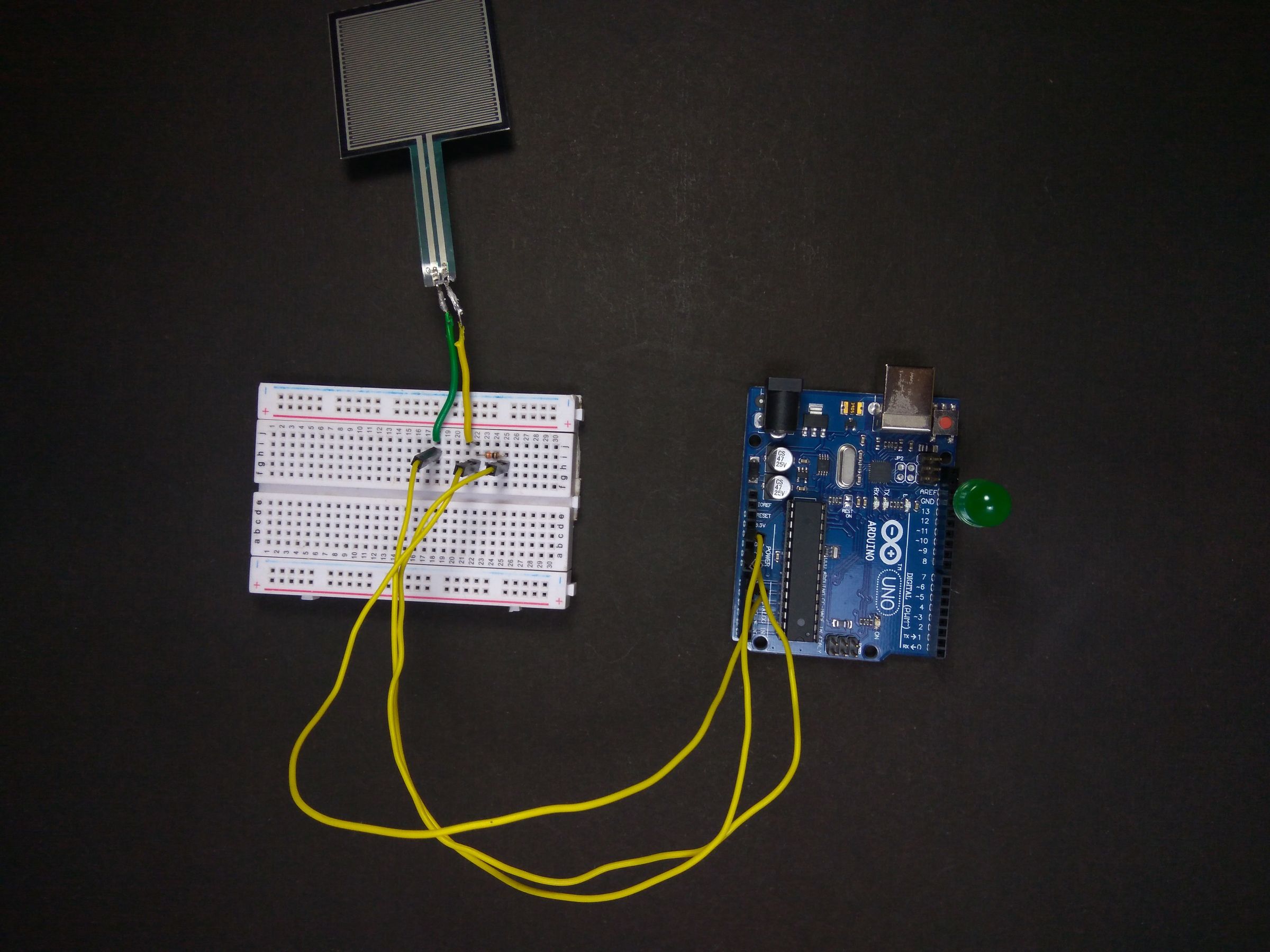 Interfacing Force Sensitive Resistor to Arduino : 5 Steps (with ...