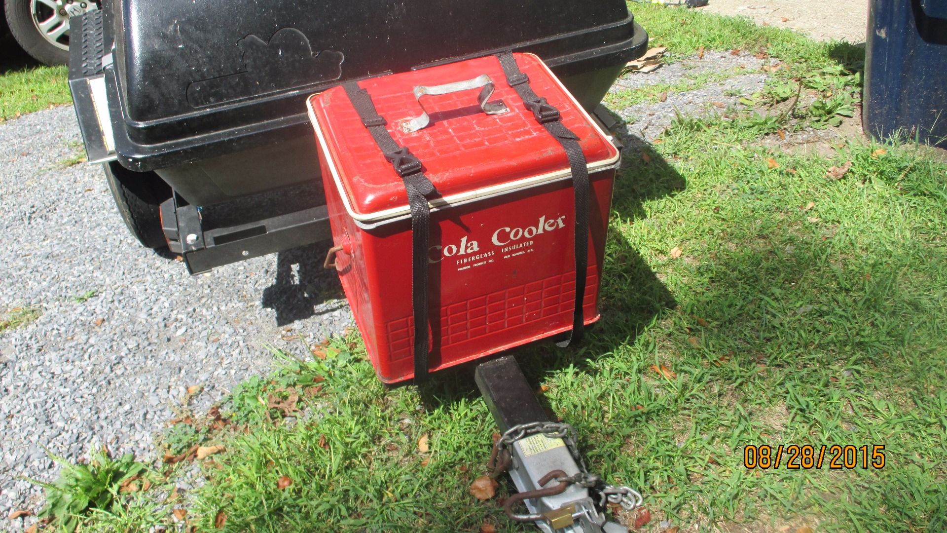 Build a Tow Behind a Motorcycle or Small Car Trailer : 6 Steps ...