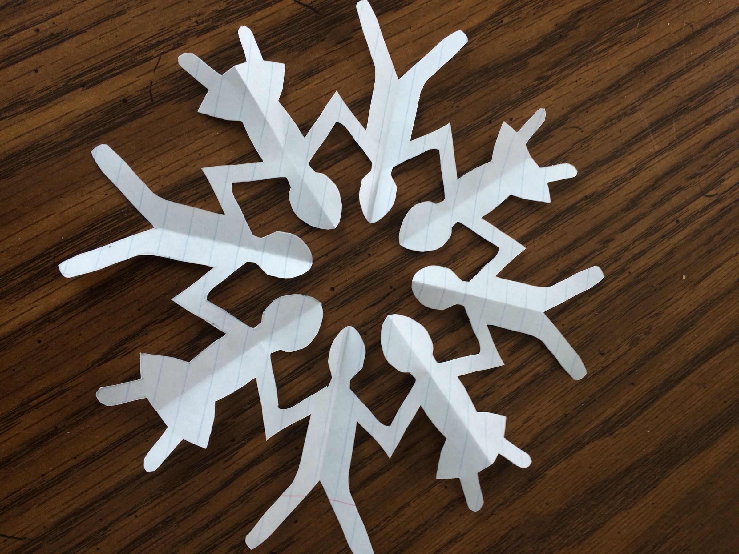 Make a Circle of Paper Chain People : 6 Steps - Instructables