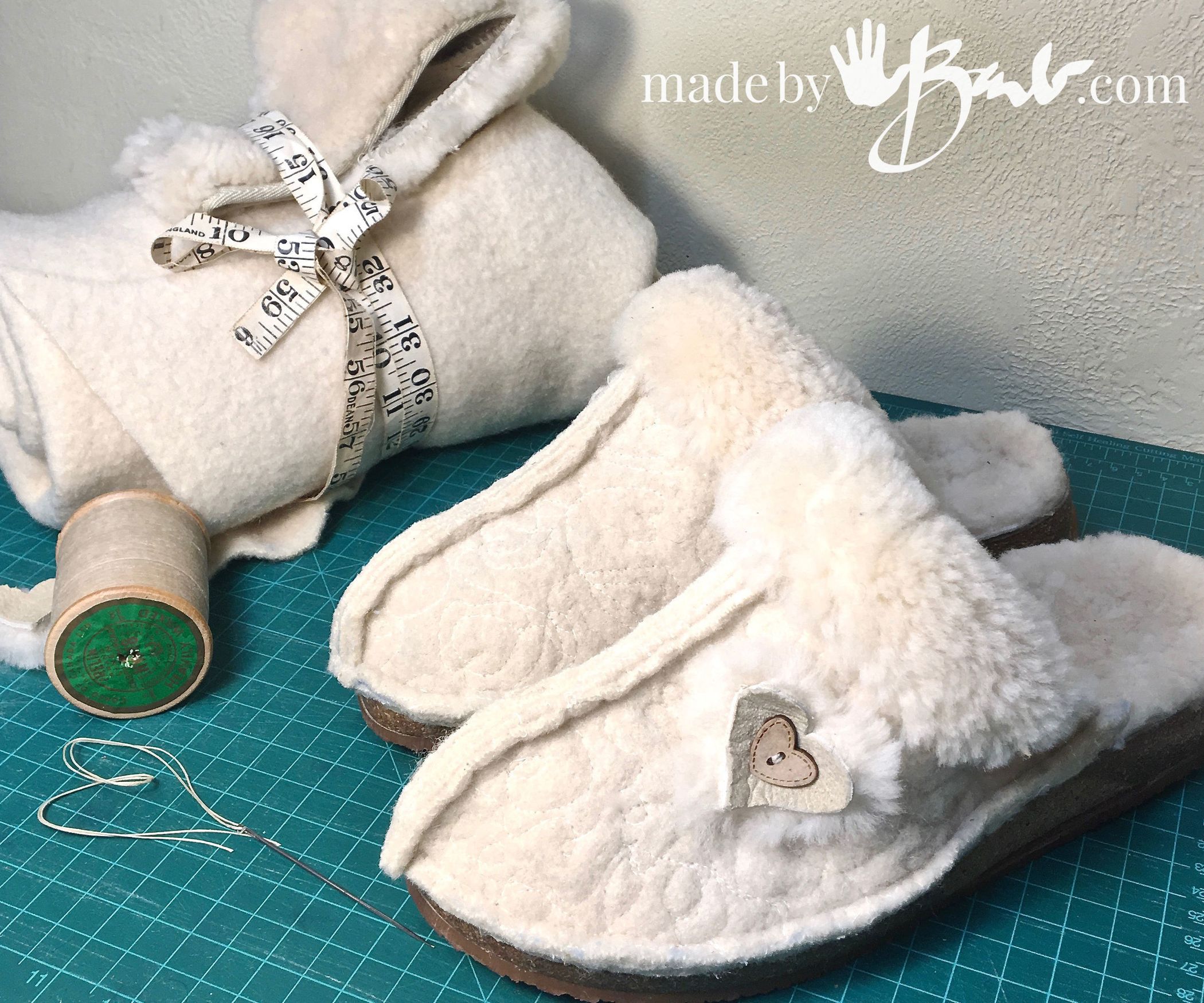 Woolie & Furry UpCycled Slippers : 10 Steps (with Pictures) - Instructables