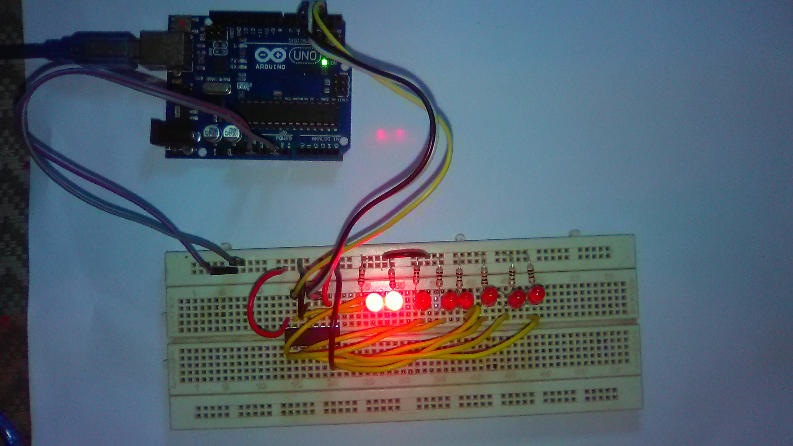 Extend the Ports of Arduino Using IC 74HC595N : 6 Steps (with Pictures ...