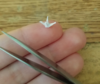 Tiny Origami Crane - Instructables
