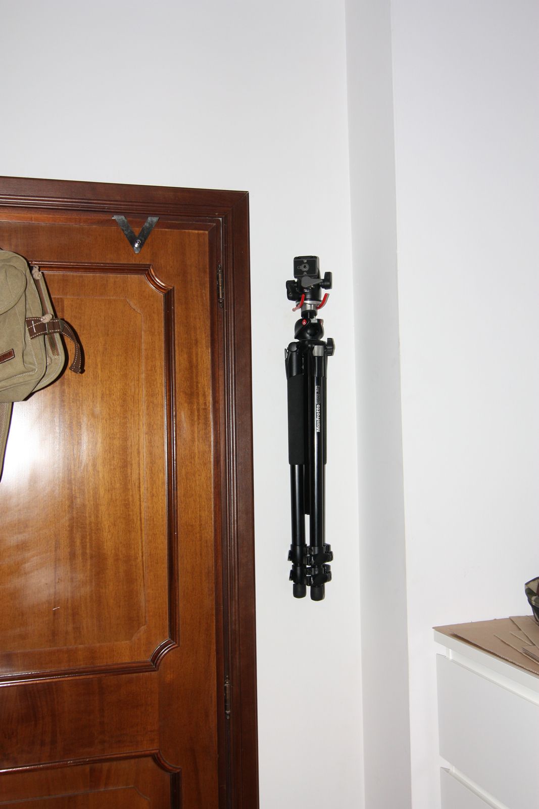 Hang Your Tripod to the Wall and Save Space - Instructables
