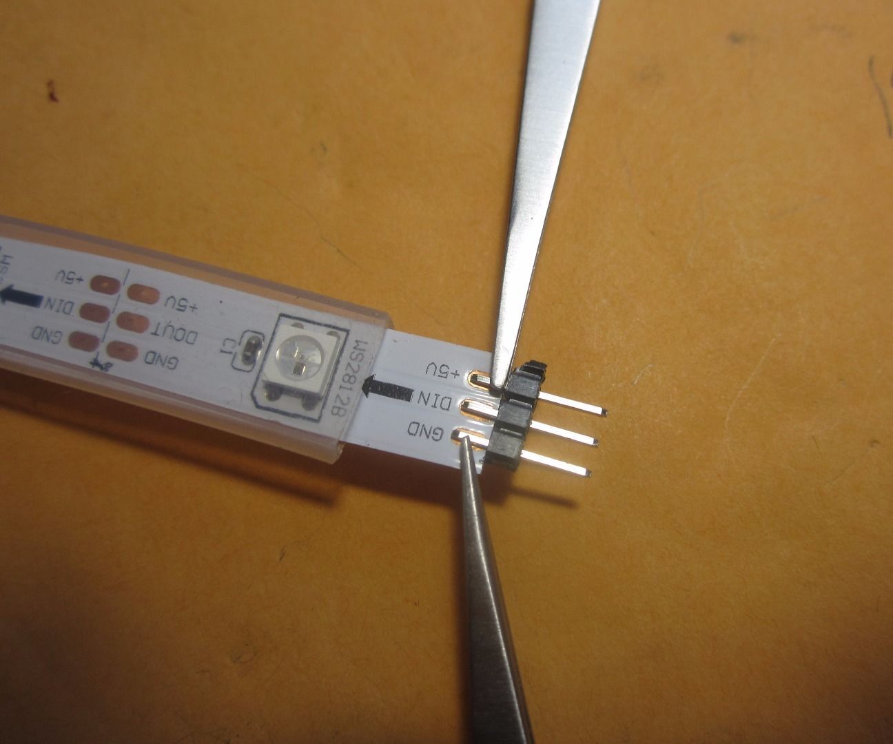 Easy DIY Cable for WS2812B Strips : 4 Steps - Instructables