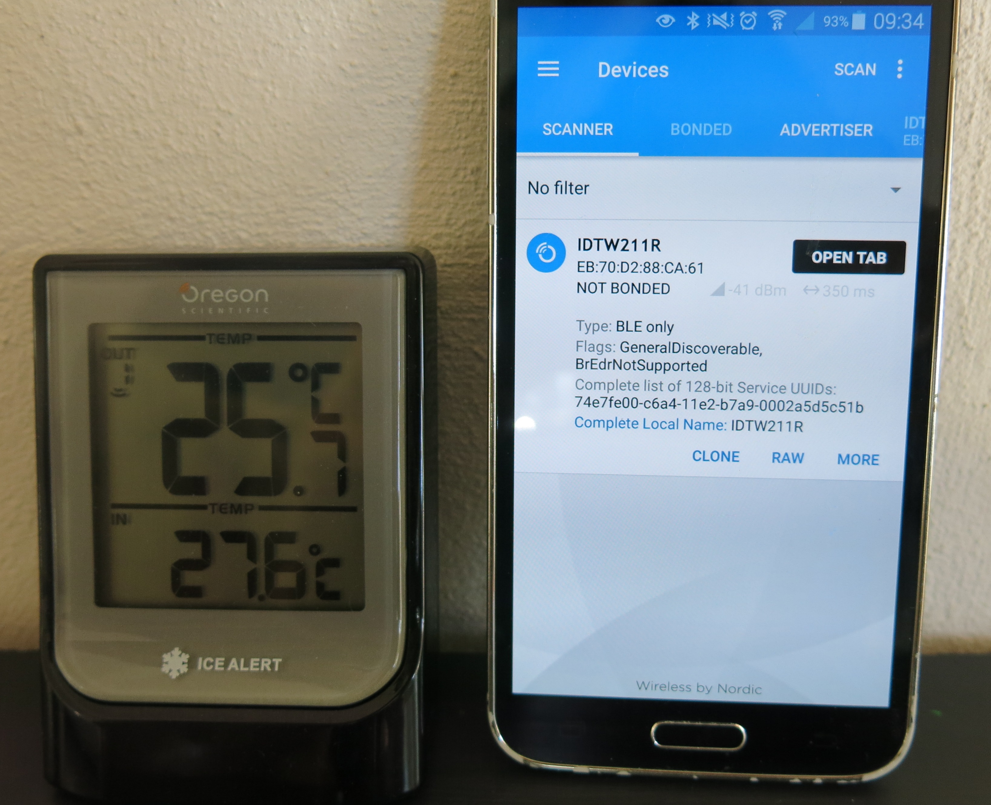 Connect Raspberry Pi to Oregon Scientific BLE Weather Station : 3 Steps ...