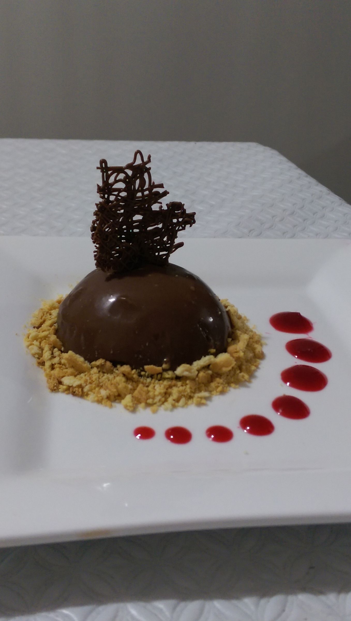 Chocolate Raspberry Dome : 6 Steps - Instructables