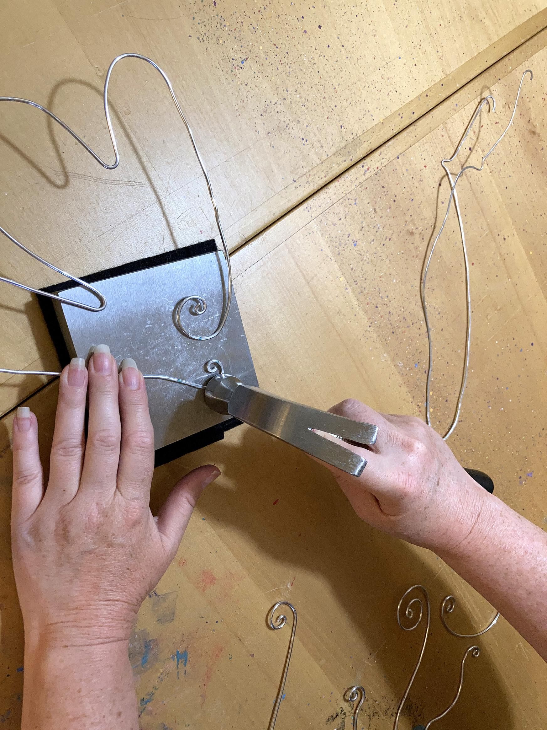 Giant Wire and Gem Butterfly : 7 Steps (with Pictures) - Instructables