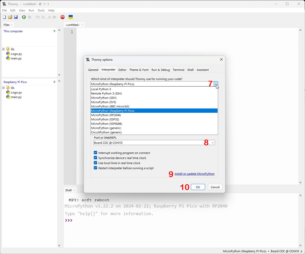 Uploading Code With Thonny : 5 Steps - Instructables