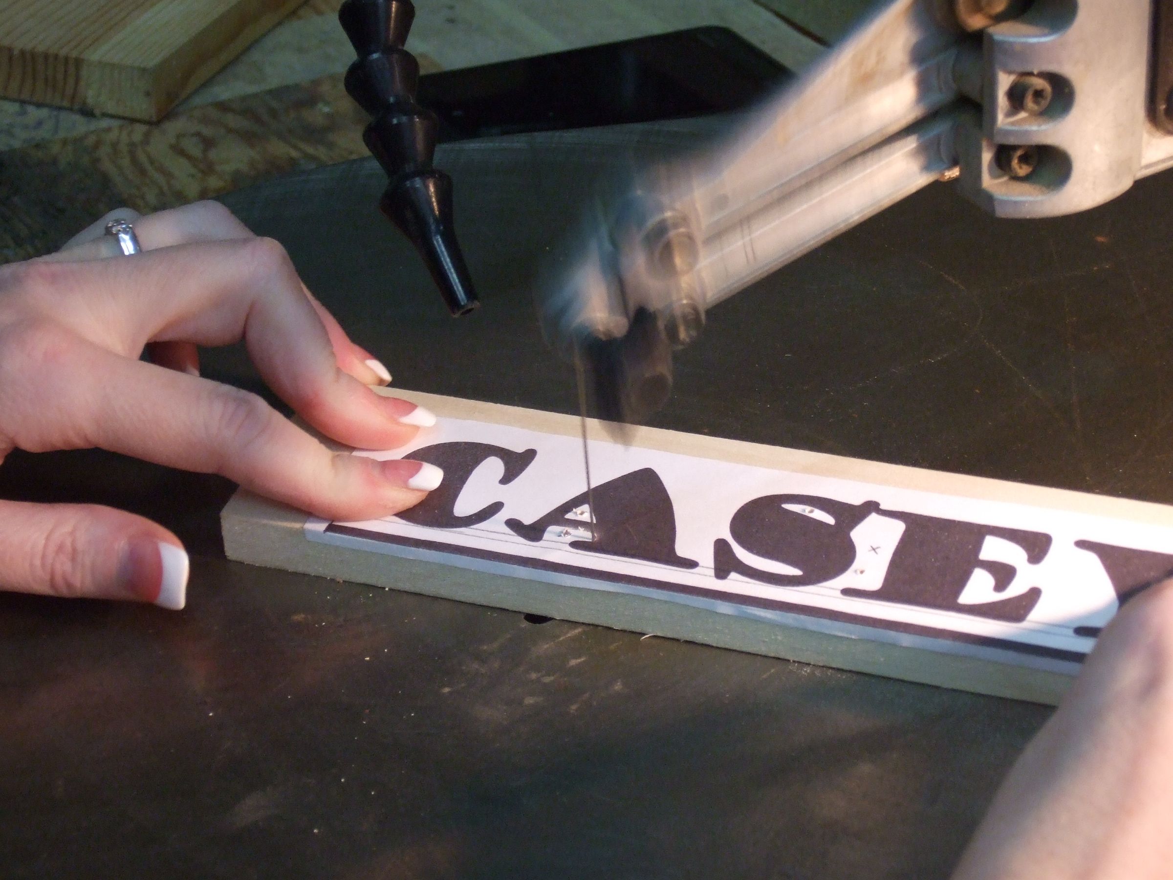 Creating Wooden Name Signs : 8 Steps (with Pictures) - Instructables