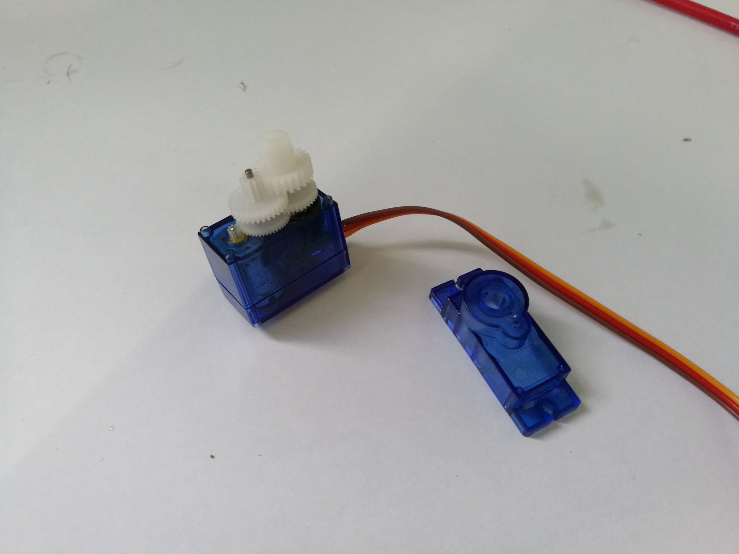 How to Modify a Micro Servo Motor (SG90) for Continuous Rotation : 6 ...