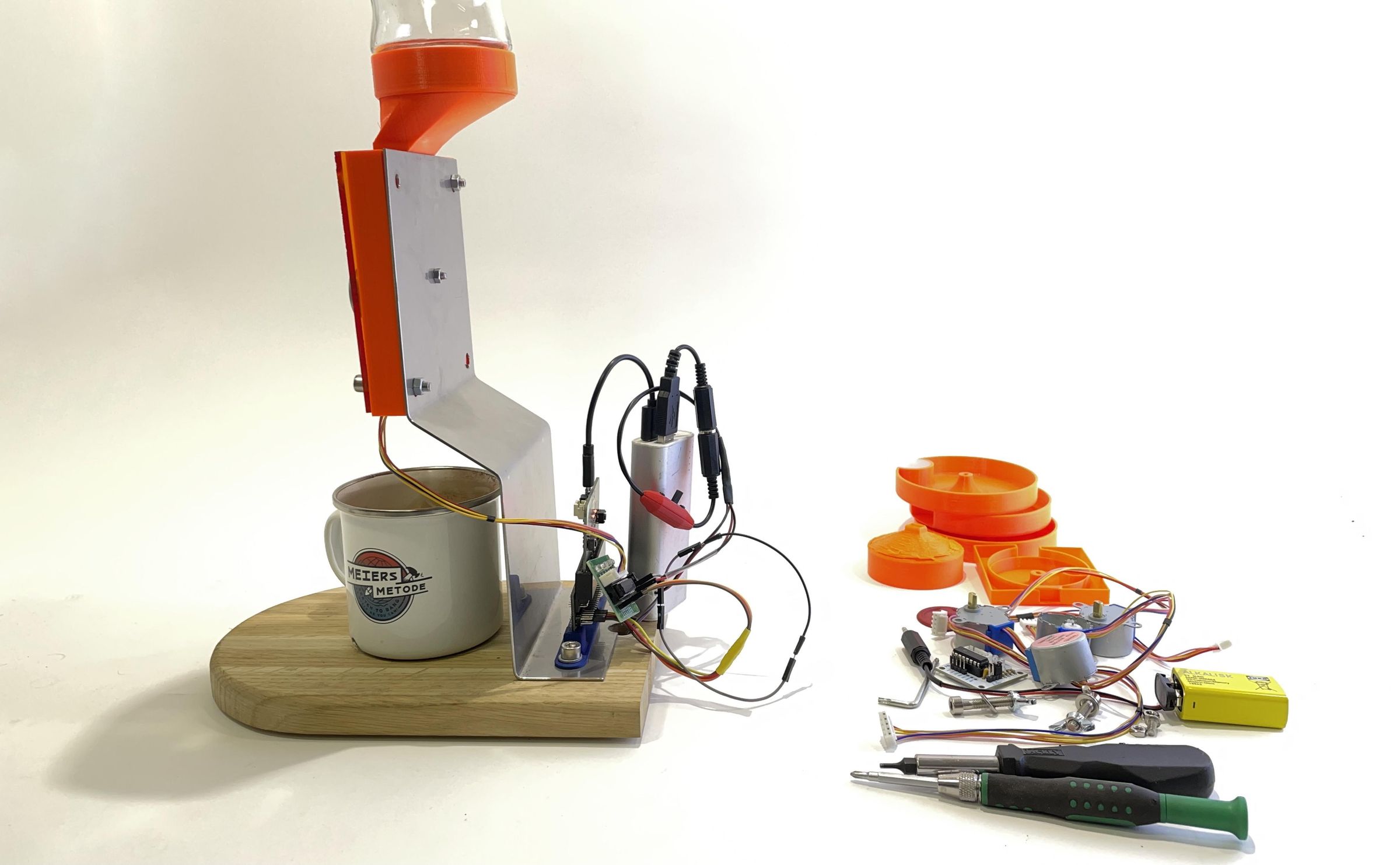 Totally Useless Coffee Dispenser… : 10 Steps (with Pictures ...