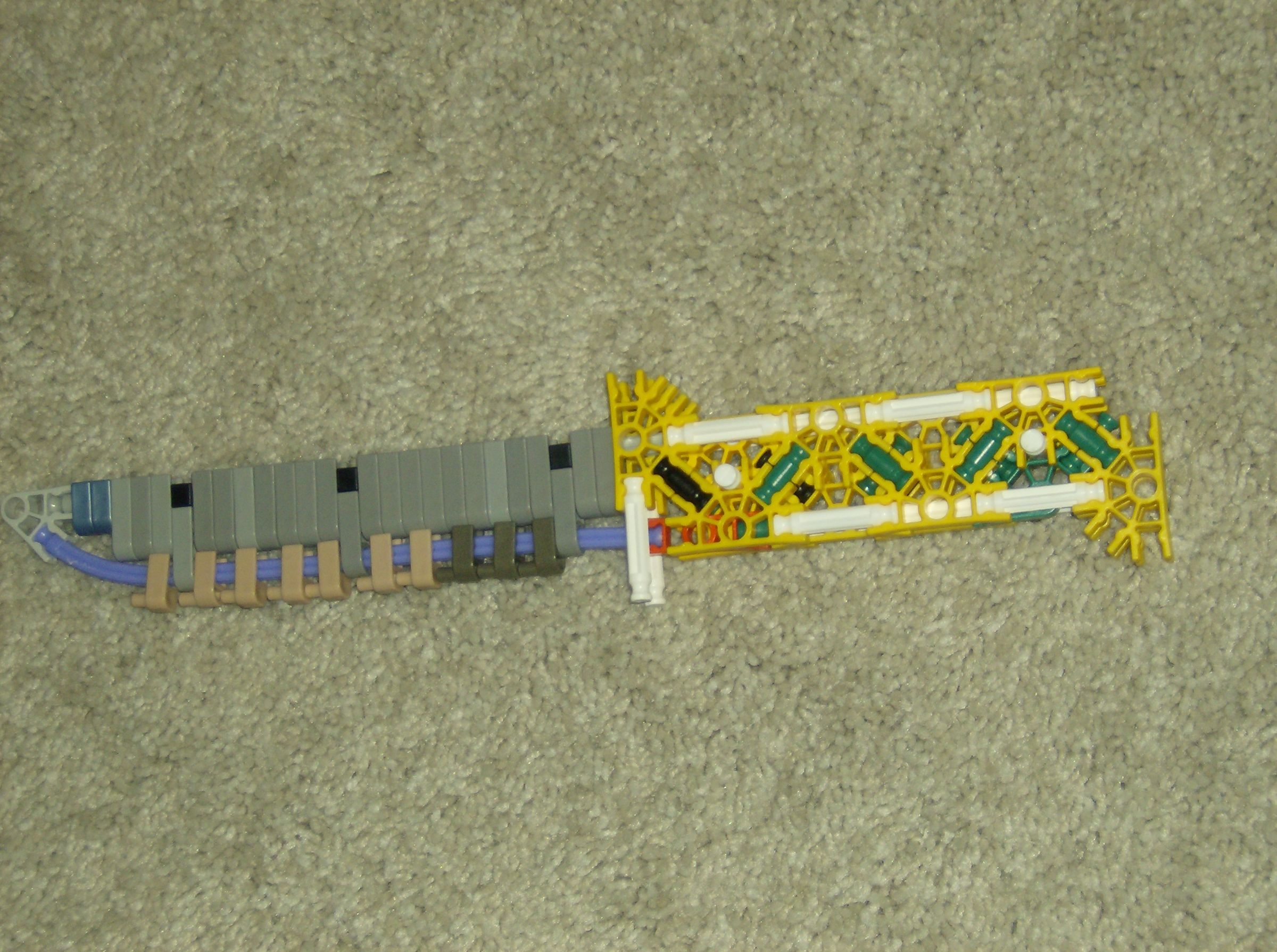 Cool Knex Knife Weapon! - Instructables