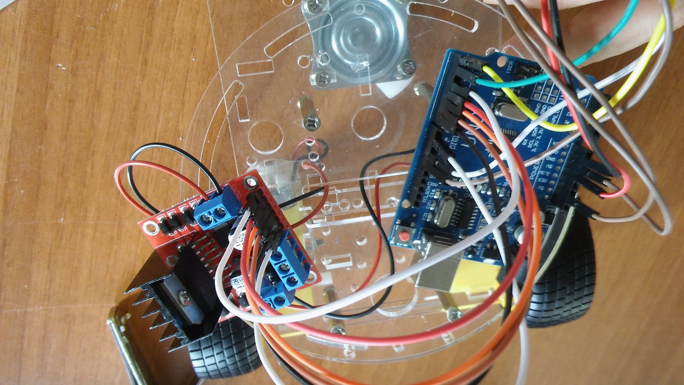 Obstacle Avoiding And Manual Controllable Robot Using Android Phone 