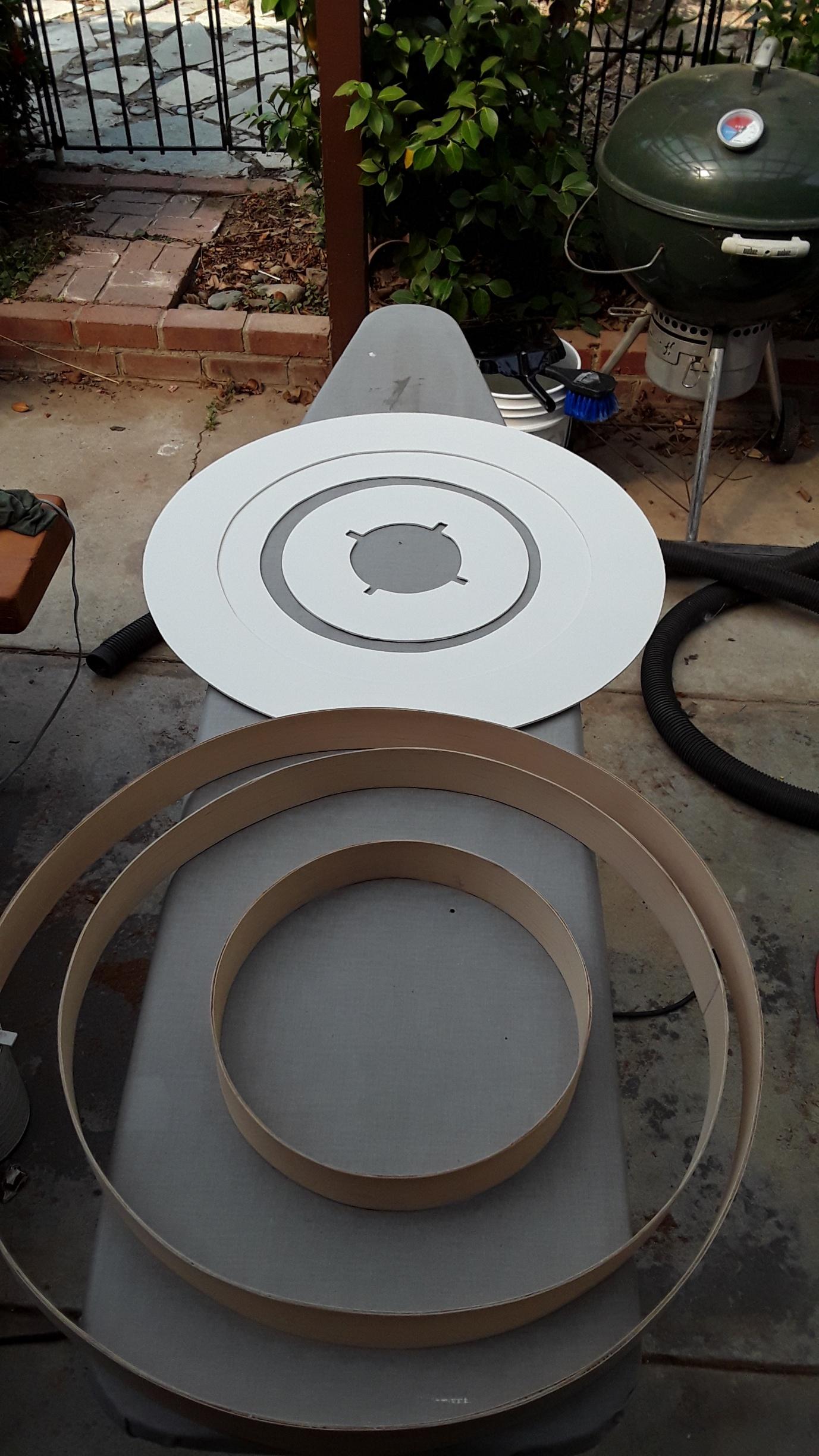 Compass Display Table With Indirect Lighting : 6 Steps (with Pictures ...