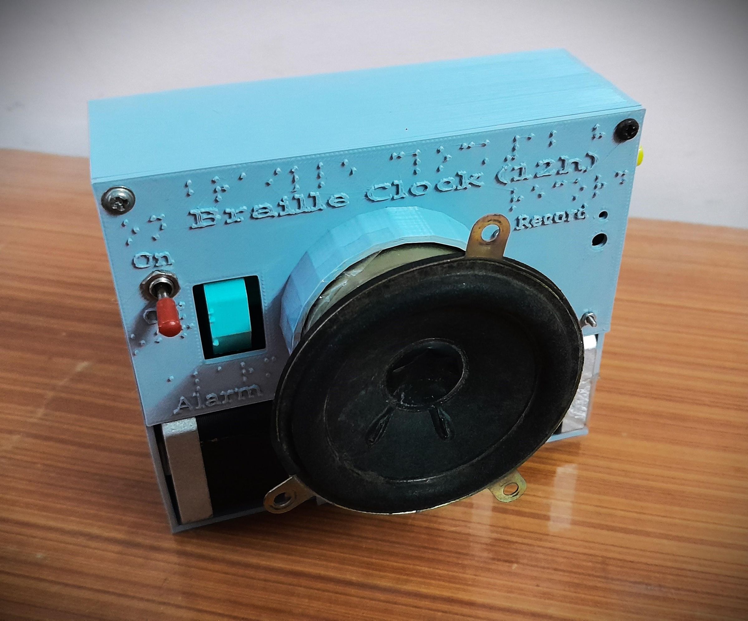 "Time Touch" Braille Clock With Alarm(12hr), for the Sight Impaired ...