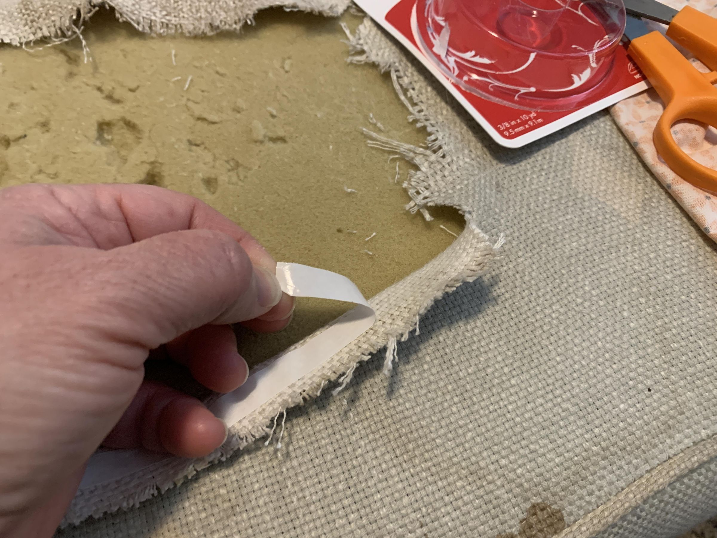 Repair Fabric Ottoman : 6 Steps (with Pictures) - Instructables