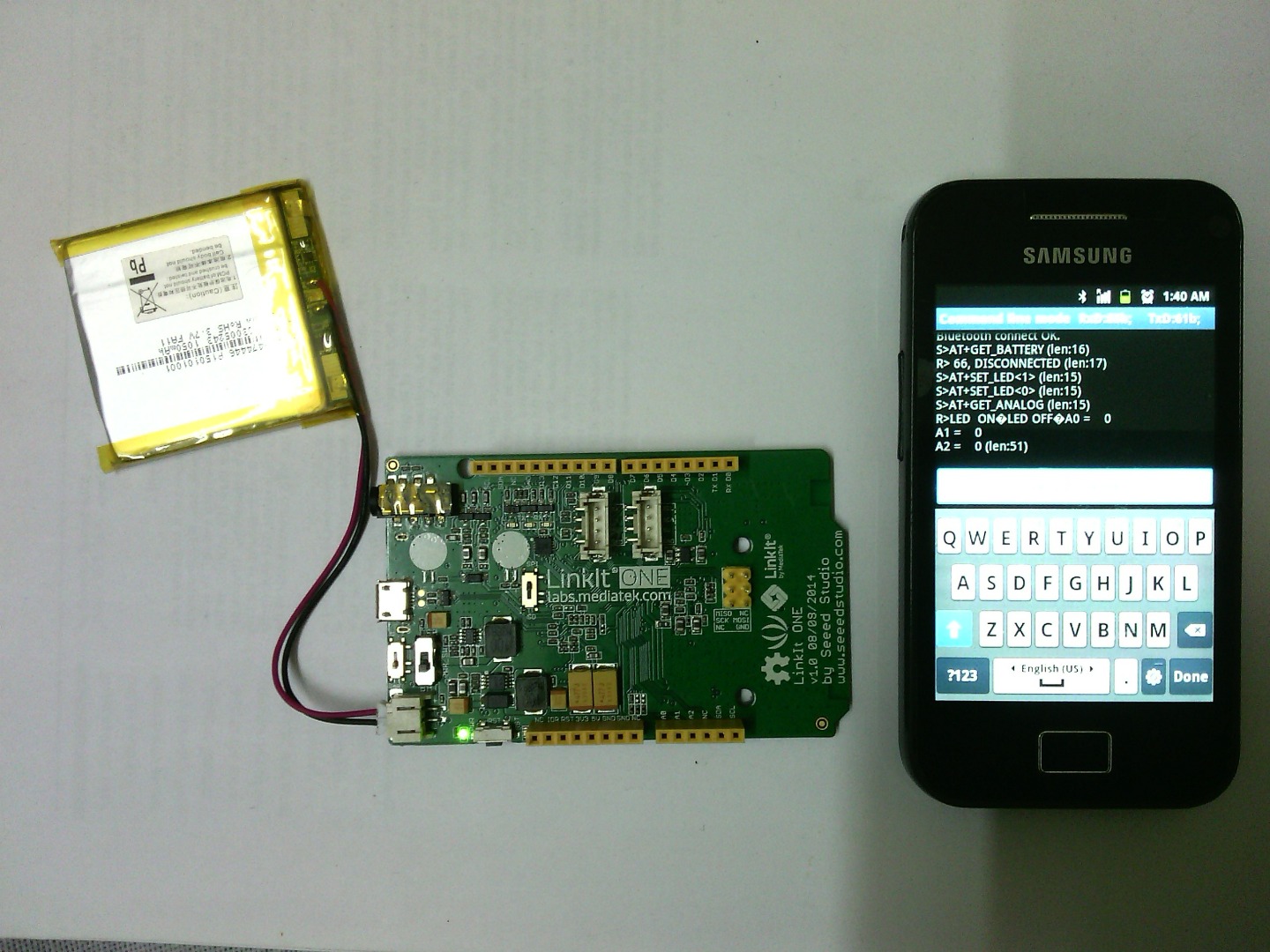 LinkIt One : AT Commands Over Bluetooth SPP : 3 Steps - Instructables