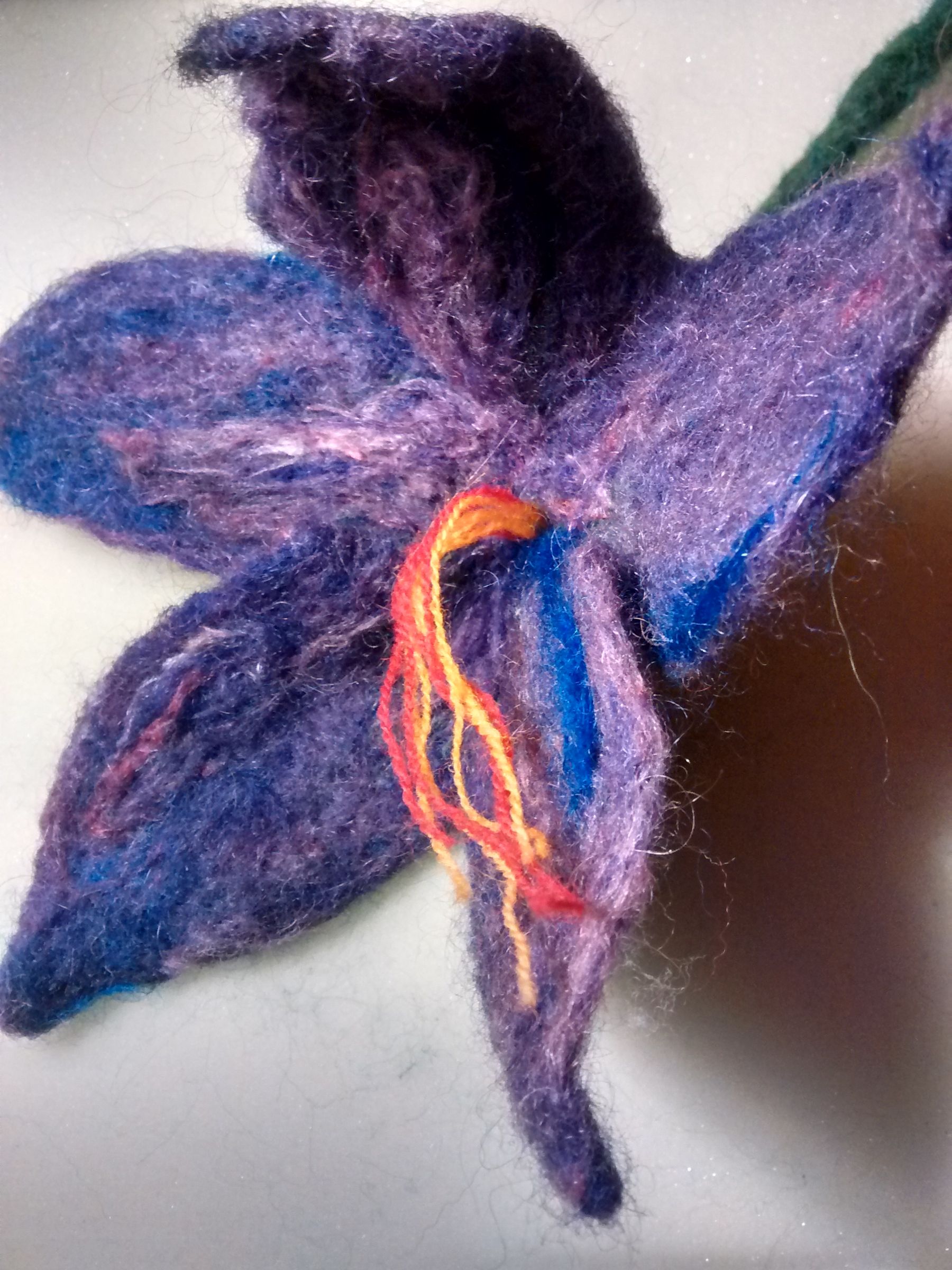 Felted Wool Flower : 5 Steps (with Pictures) - Instructables
