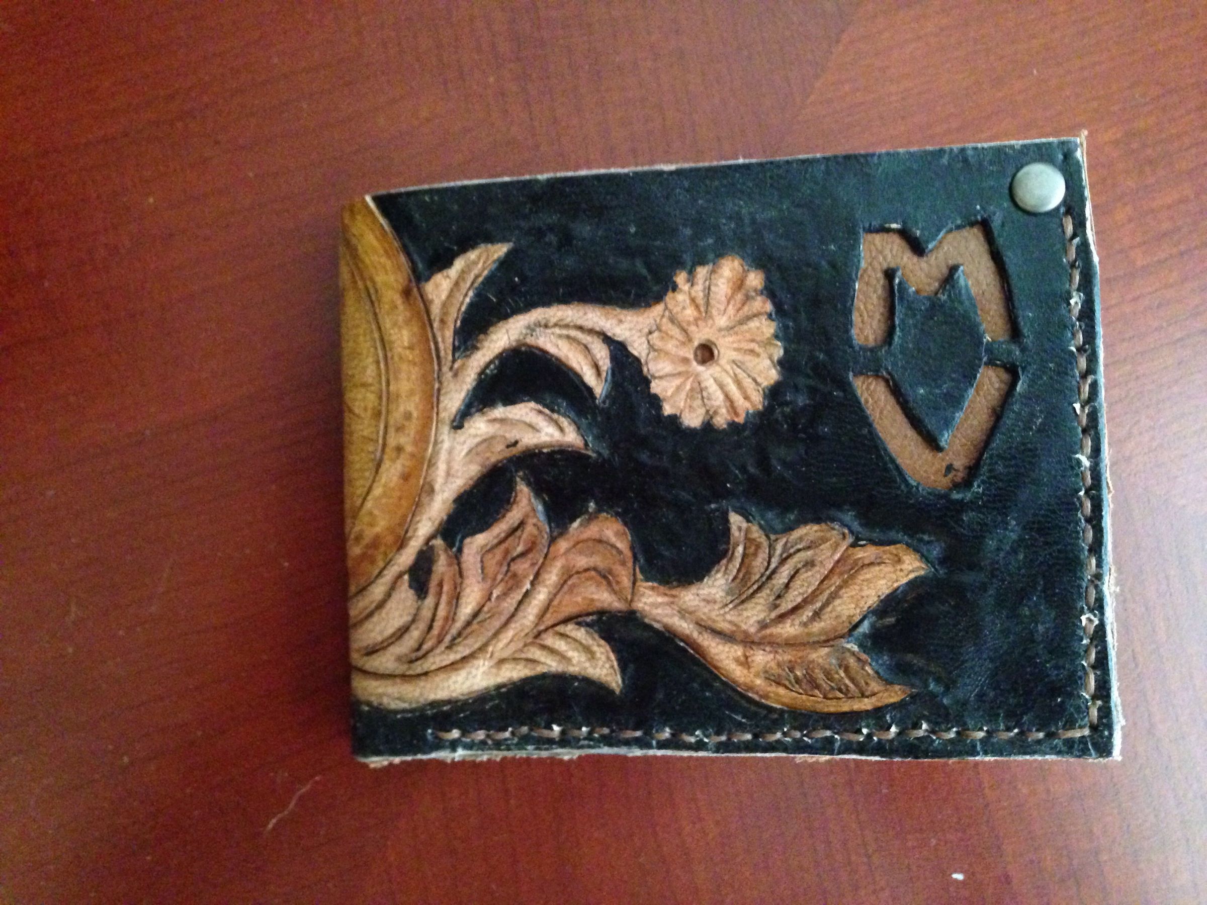 Make a Custom Leather Wallet - FREE PATTERN : 6 Steps (with Pictures ...